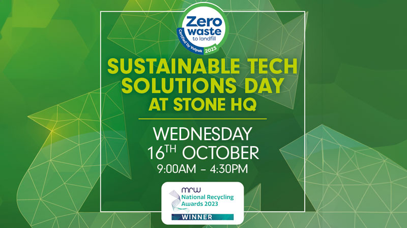 Join us for our Sustainable Tech Solutions Day on the 16th October ...