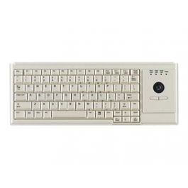 INDUSTRY 4.0 COMPACT ULTRAFLAT TRACKBALL KEYBOARD PS2 LIGHT GR ...