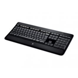 Logitech Wireless Illuminated Keyboard K800 - keyboard - Swiss ...