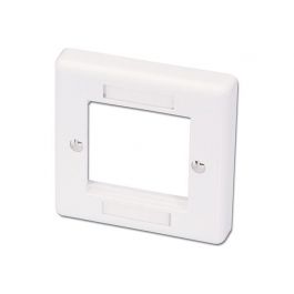 LINDY Modular AV Face Plate System Single Gang Snap In Face Plate ...