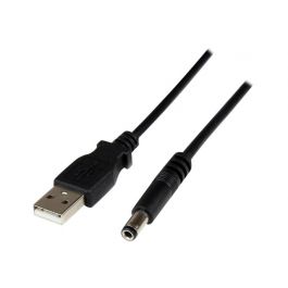 StarTech.com 1m USB to Type N Barrel 5V DC Power Cable - USB A to 5.5mm ...