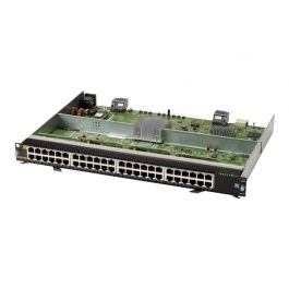 HPE Aruba 6400 - expansion module - Gigabit Ethernet (PoE) x 48 ...
