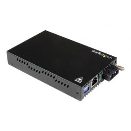 StarTech.com Gigabit Ethernet Single Mode Fiber Media Converter SC 40 ...