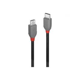 Lindy Anthra Line - USB-C cable - 24 pin USB-C to Micro-USB Type B - 50 ...