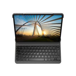 Logitech Slim Folio Pro - keyboard and folio case - QWERTY - UK Input ...