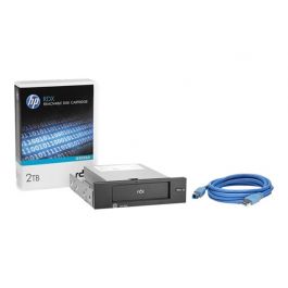 HPE RDX Removable Disk Backup System - RDX drive - SuperSpeed USB 3.0 ...