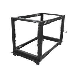 StarTech.com 12U 19" Open Frame Server Rack, 4 Post Adjustable Depth 23 ...