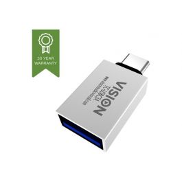 VISION Professional installation-grade USB-C to USB-A adapter ...