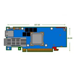 NVIDIA BlueField-3 E-Series B3140H - network adapter - PCIe 5.0 x16 ...