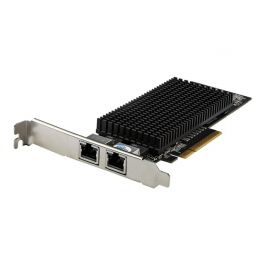 StarTech.com Dual Port 10G PCIe Network Adapter Card, Tehuti TN4010 10GBASE-T & NBASE-T PCI ...