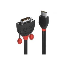 Lindy Black Line adapter cable - HDMI / DVI - 50 cm | Converge UK
