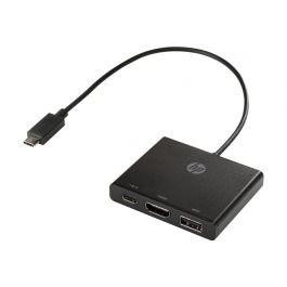 HP Multi-port Hub - docking cradle - USB-C | Converge UK