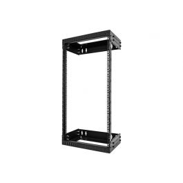 StarTech.com 21U 19" Wall Mount Network Rack, Adjustable Depth 12-20" 2 ...
