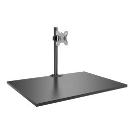 SINGLE DISPLAY SHORT BRKT POLE DESK | Converge UK
