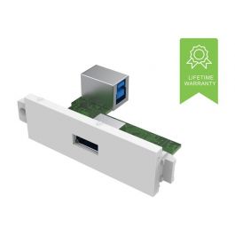 VISION Techconnect Modular AV Faceplate - LIFETIME WARRANTY - USB A (on ...