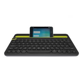 Logitech Multi-Device K480 - keyboard - Russian - black Input Device ...