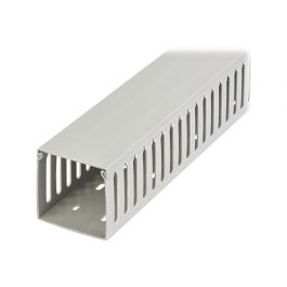 StarTech.com Open Slot Cable Management Raceway with Cover, 3"(75mm)W x ...