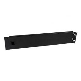 StarTech.com 2U Hinged Rack Panel - Solid Blanking Panel - Tool-less ...