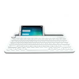 Logitech Multi-Device K480 - keyboard - Swiss - white | Converge UK
