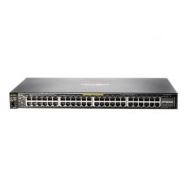 HPE Aruba 2530-48G-PoE+ - switch - 48 ports - Managed - rack-mountable ...