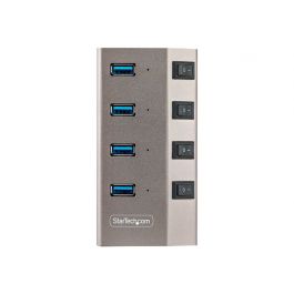 StarTech.com 4-Port Self-Powered USB-C Hub with Individual On/Off ...