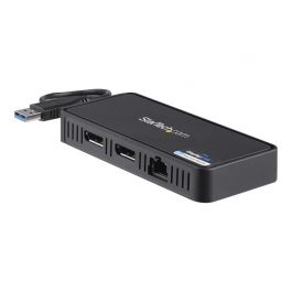 StarTech.com USB 3.0 Mini Dock, Dual Monitor USB-A Docking Station w ...