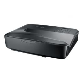 Optoma ZH420UST - DLP projector - ultra short-throw - 3D - black ...